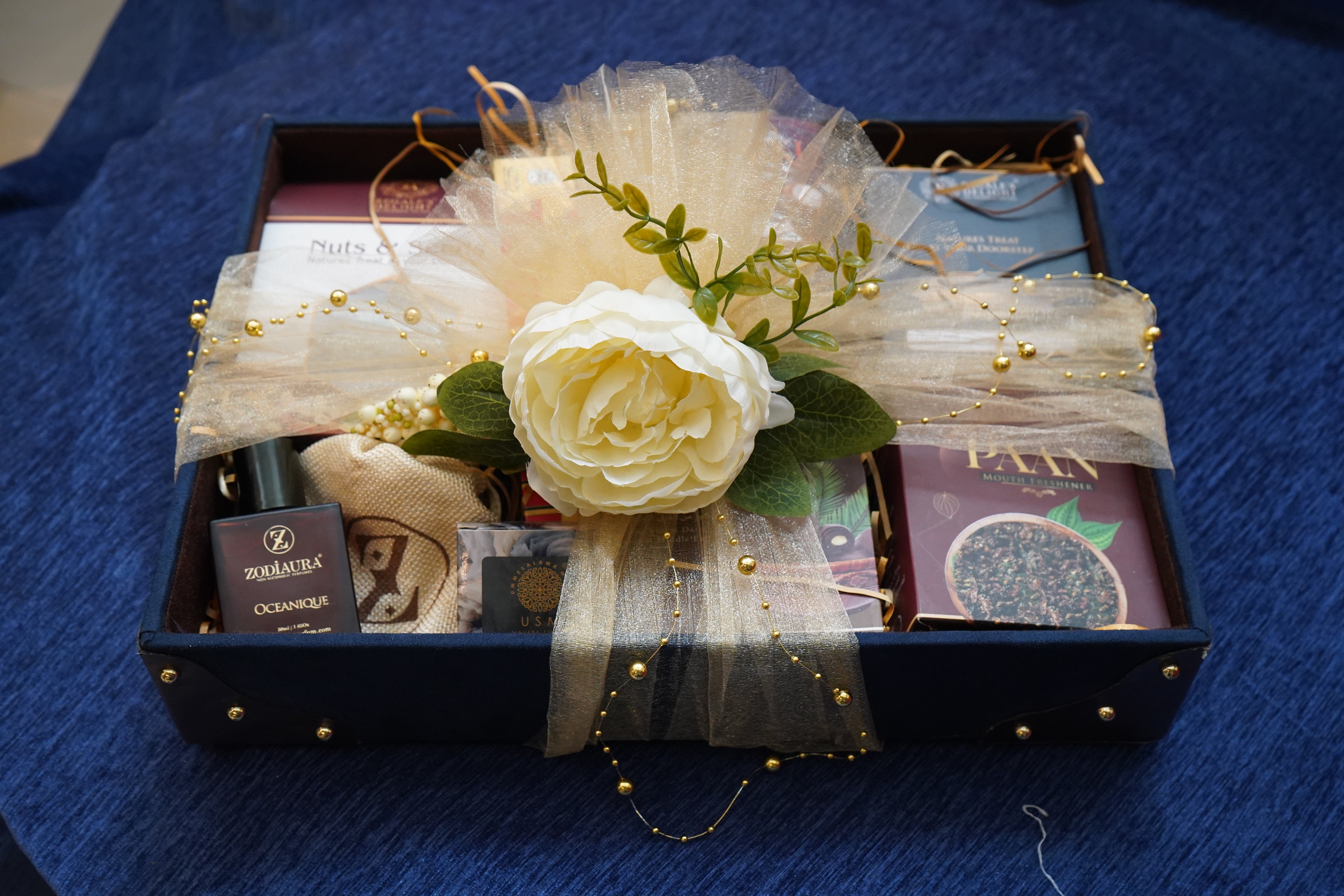 Rectangular Velvet Tray – Regales Delight